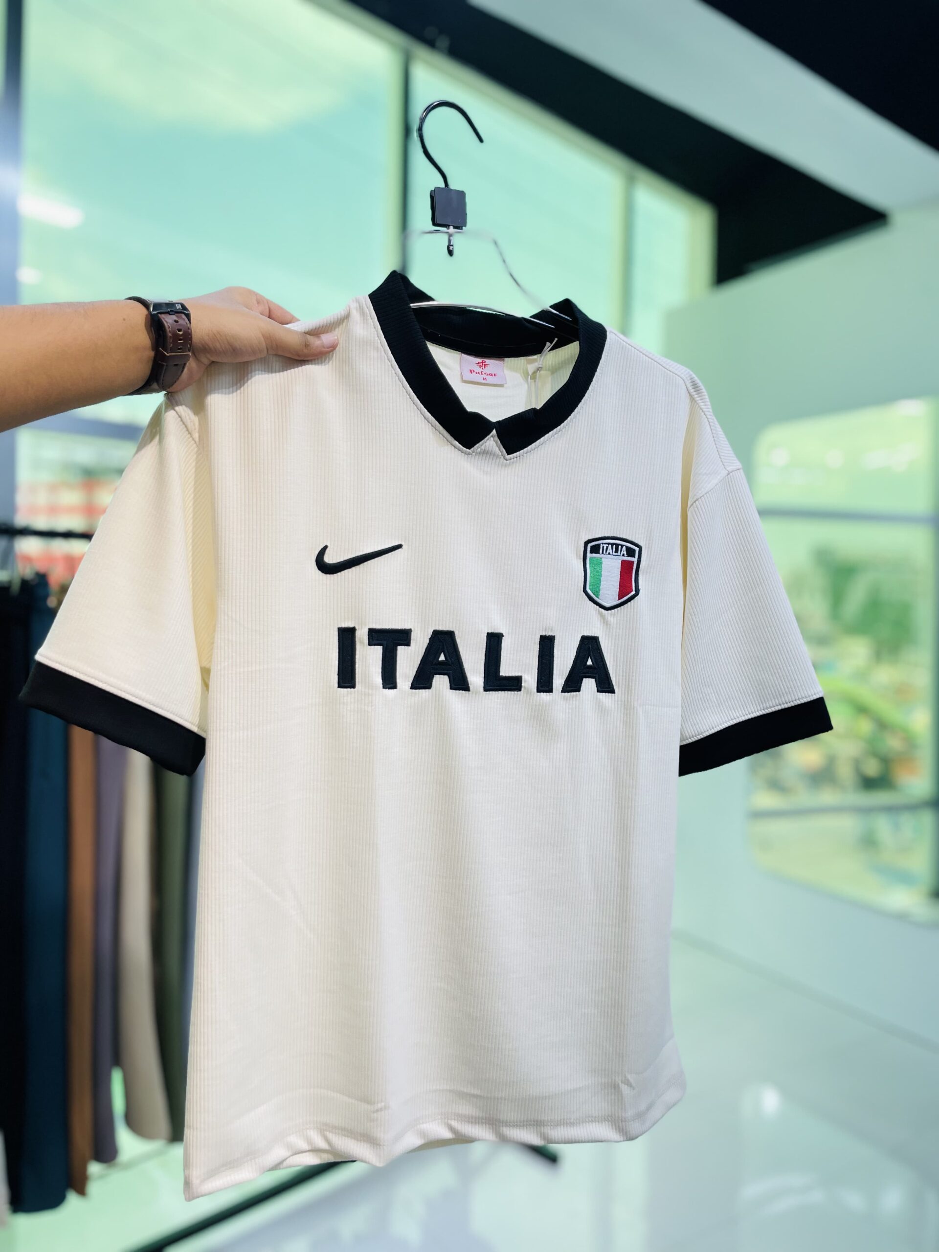White Italian Jersey – DRESSKAAR
